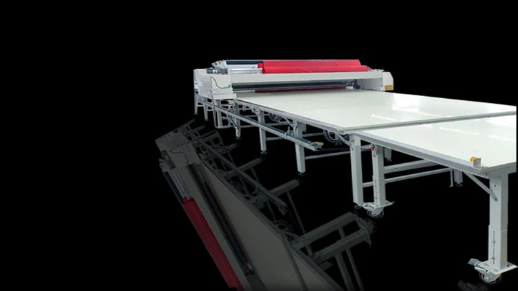 Industrial Cloth Garment Cutting Table Spreading Table For Garment ...