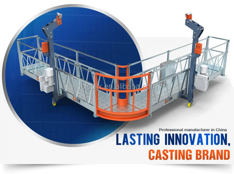 Building Facade Lift Zlp630 Suspended Access Cradles Platform - Buy ...
