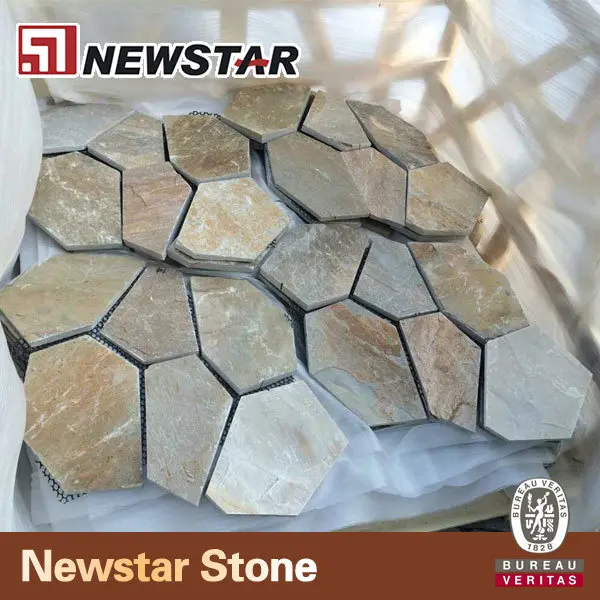 Irregular Paving Stone Outdoor Slate Floor Irregular Slate Tiles - Buy ...