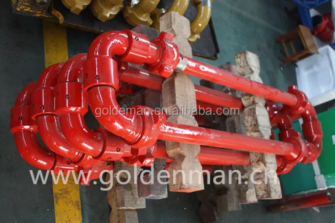 Cementing And Circulating Hose Loop Choke Kill Line Chiksan Loop - Buy ...