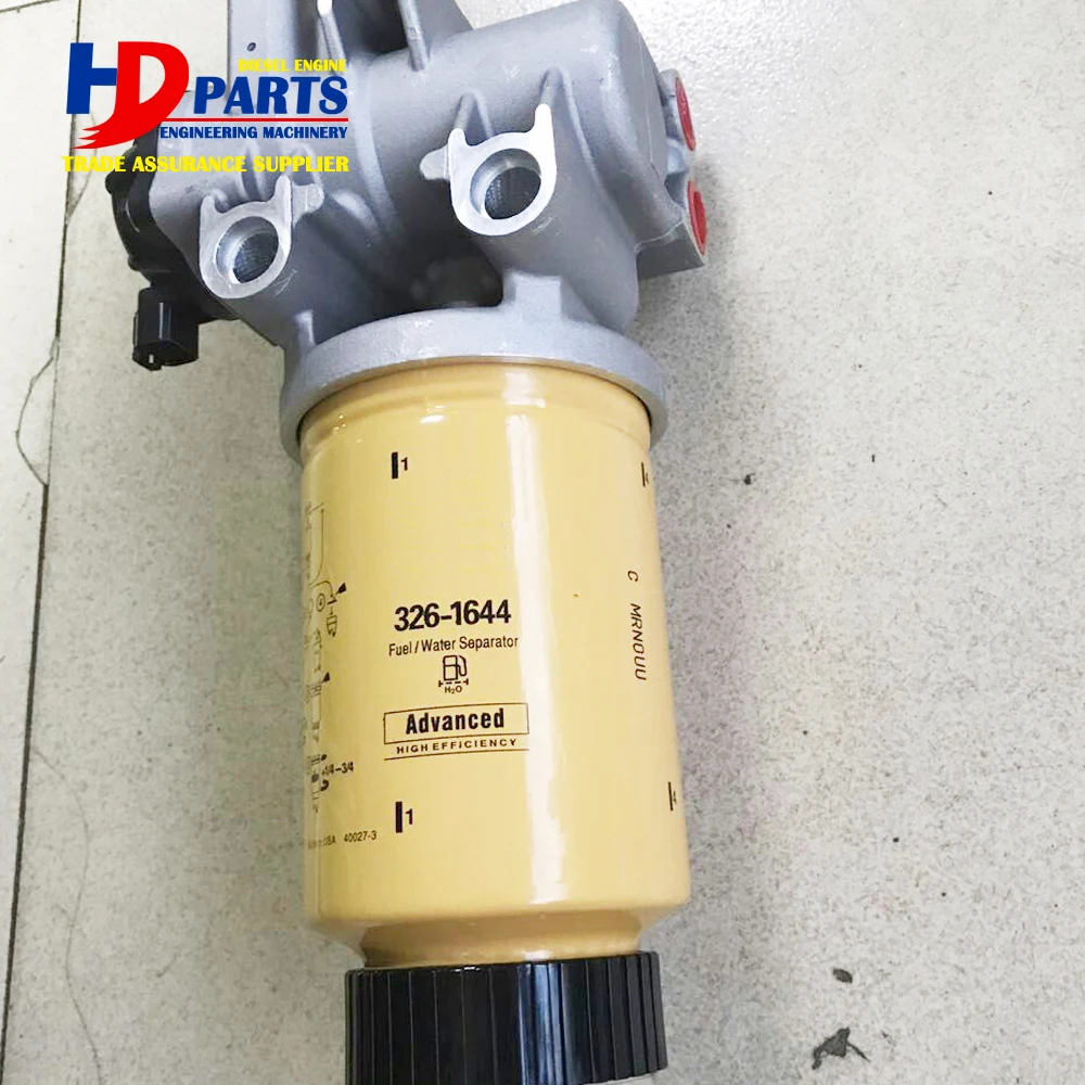 Excavator C7 C9 Fuel Water Oil Separator Fuel Filter 1r0770 326-1644 ...