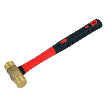 1 Lb Copper Hammer With Fibreglass Shaft Handle - Buy Copper Hammer,1 ...