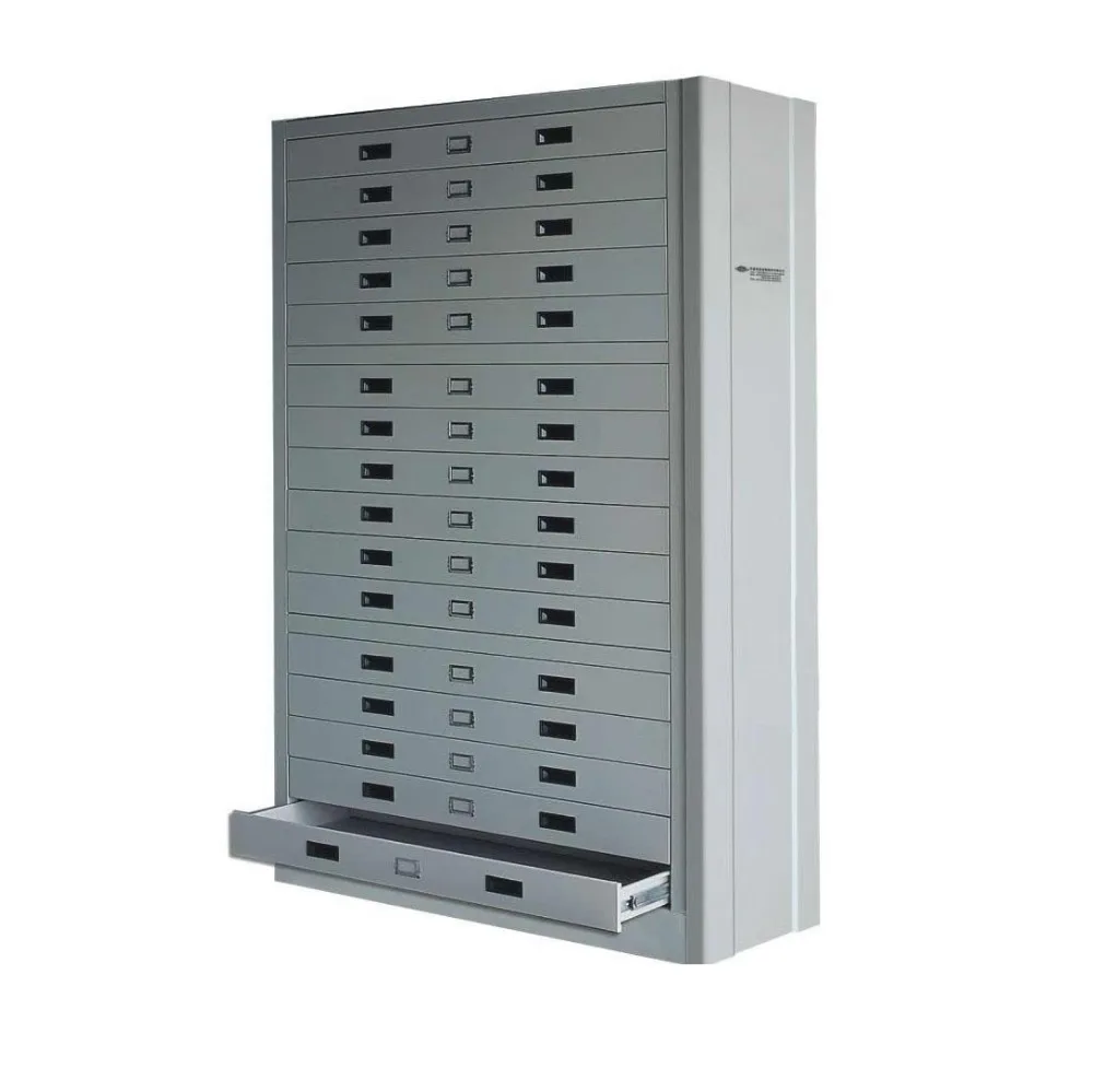 Metal A1 A0 Paper Flat File Cabinet - Durable & Adjustable