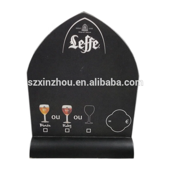 Restaurant Menu Display Stand Wood Menu Holder Mini Blackboard Menu ...