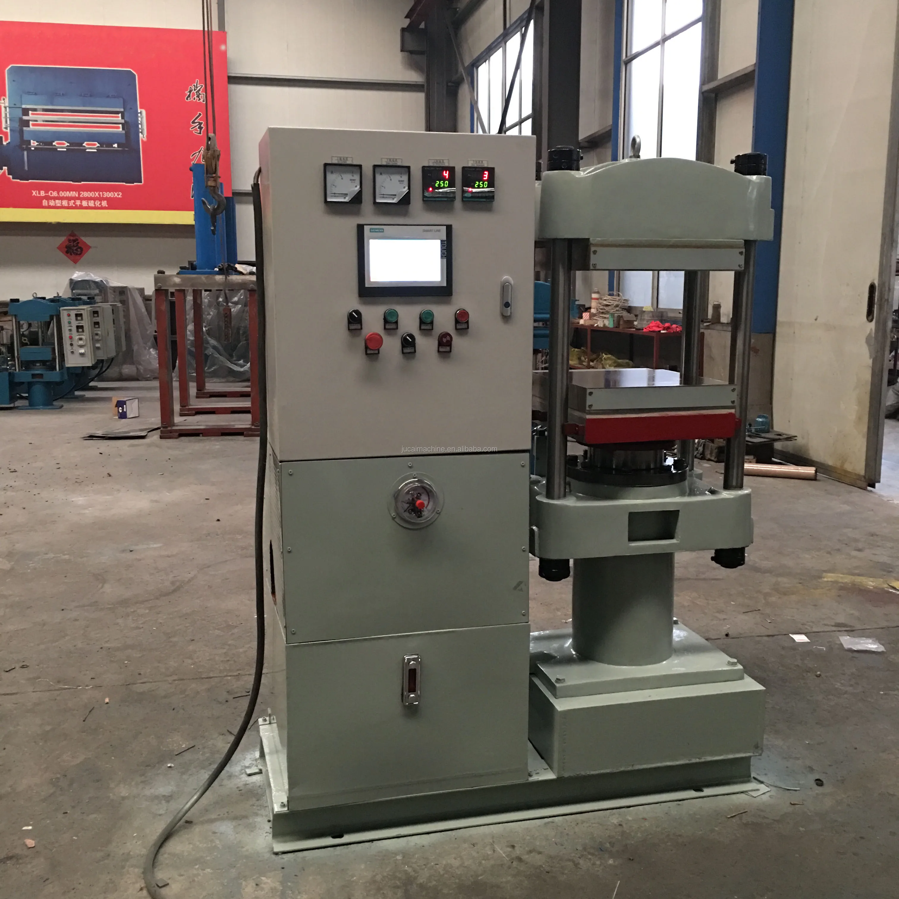 Platen Vulcanizing Press Rubber Machine - Buy Platen Vulcanizing Press ...