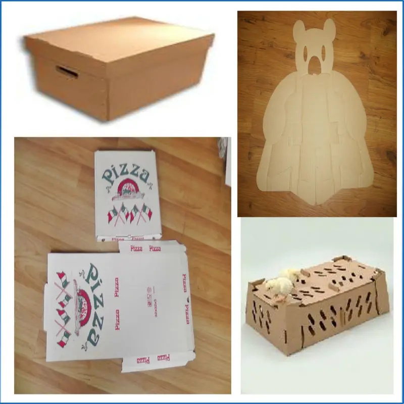 Full Auto Feeder Flexo Corrugated Cardboard Box Making Machine