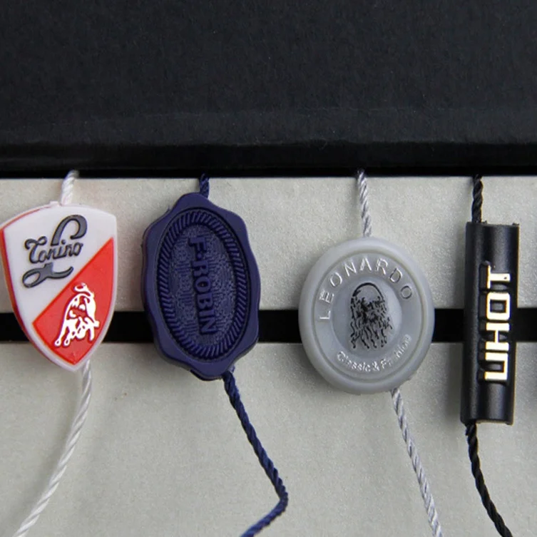 Eco Friendly Plastic String Seal Tag Elastic String Hang Tag - Buy ...