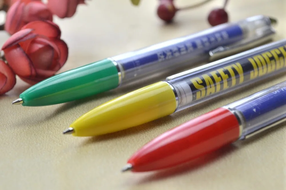 Promotional Pen with Roll Out Paper - Customizable Logo