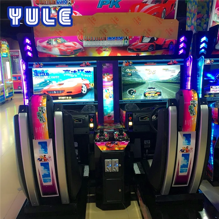 2 Player Racing Car Arcade Game Machine - Customized OEM