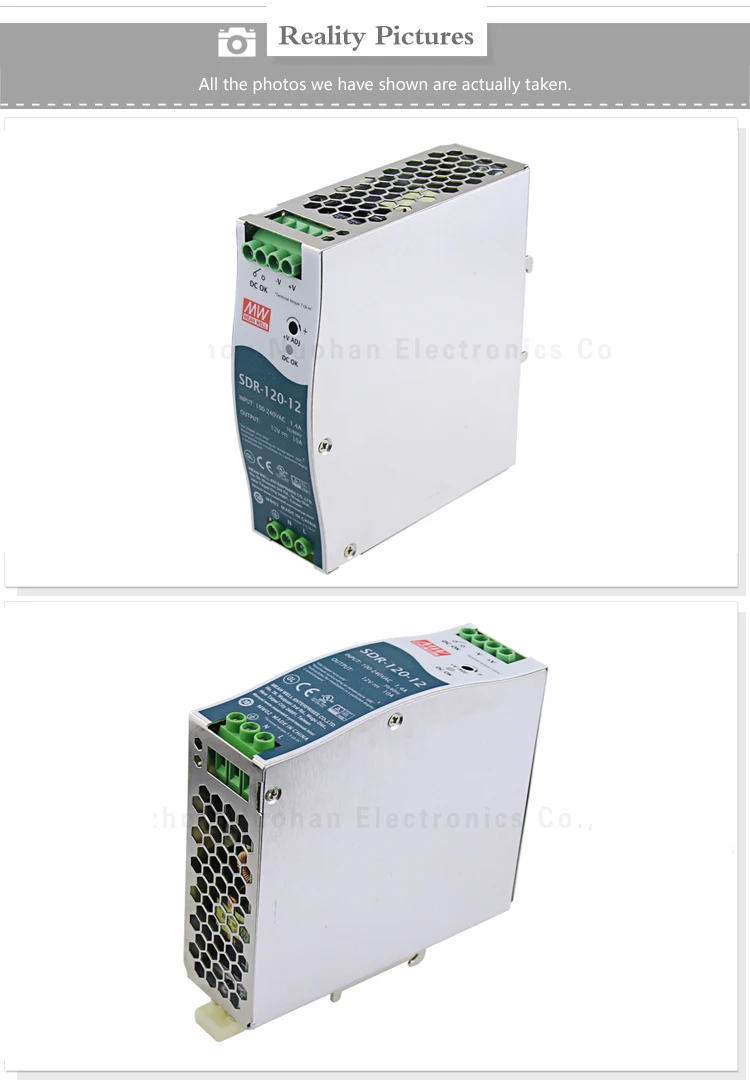 Mean Well Sdr-120-12 120w 12v Din Rail Power Supply - Buy 120w 12v Din ...