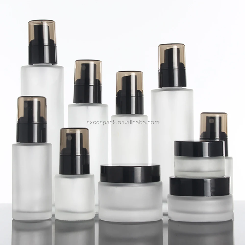 New Luxury Cosmetic Packaging Cosmetic Glass Jar Cream Container and ...