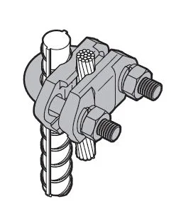 Heavy Duty Earthing Pipe Rebar U Bolt Clamp - Durable & Reliable
