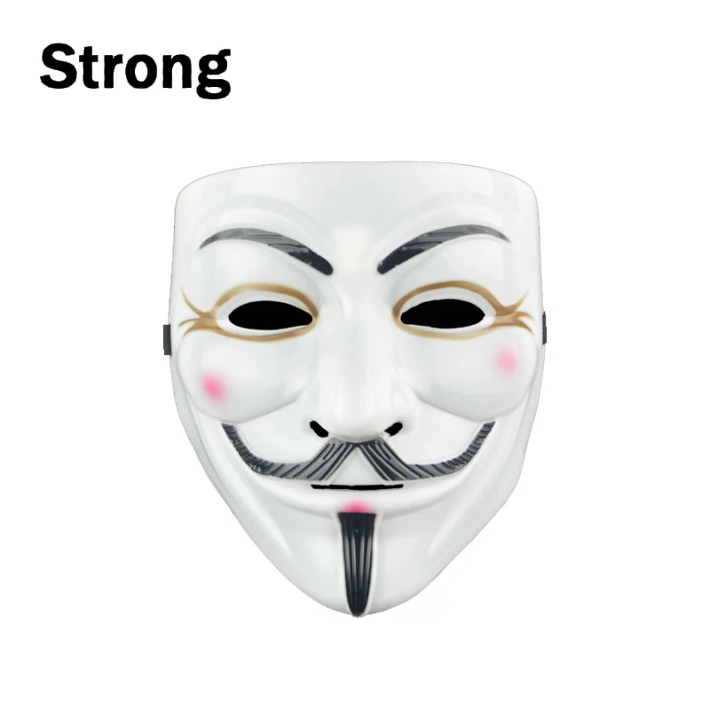 V for Vendetta Anonymous Guy Fawkes Resin Mask for Cosplay