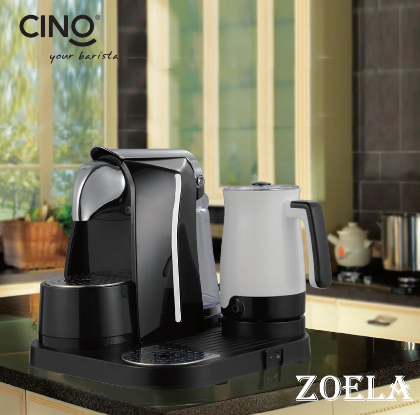 Cino Commercial Espresso Capsule Coffee Machine With Milk Frother - Buy ...