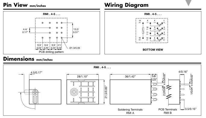 RMIA45 Relay Elektromagnetik - High Power Solid State