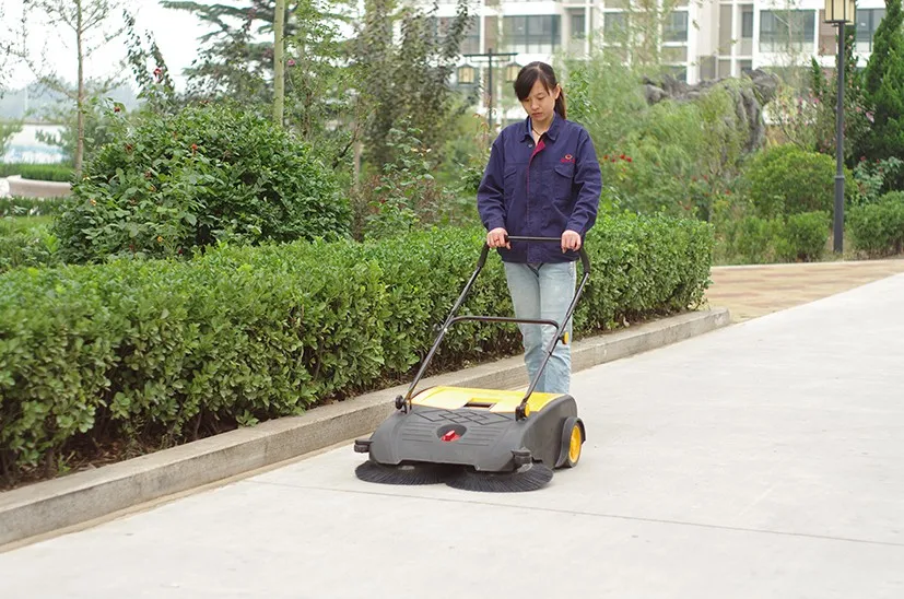 Jl750 Hand Push Type Sweeping Machine/handheld Floor Sweeper Manual ...