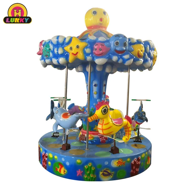 Amusement Park Products Portable Small Merry Go Round Carousel For Sale ...