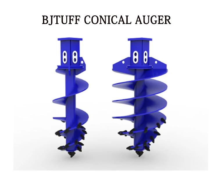 Rotary Rig Drilling Bucket Auger with Bullet Teeth