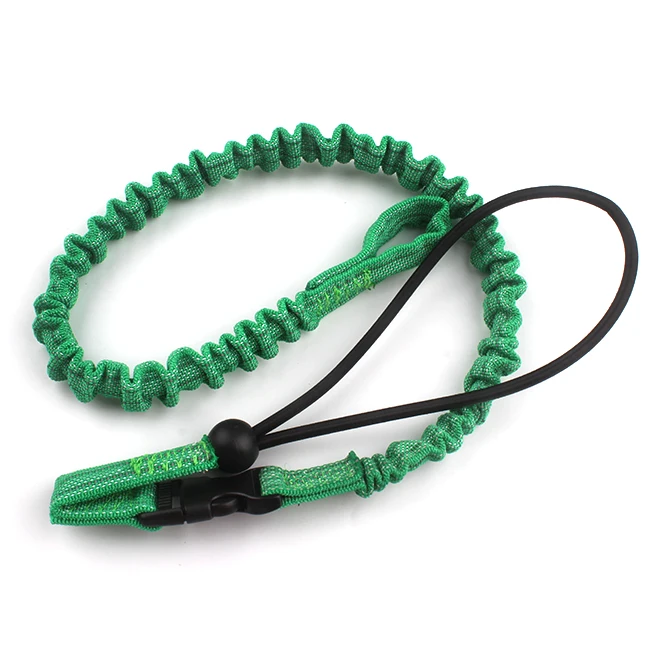 Retractable Bungee Cord Tool Lanyard - Safety & Flexibility