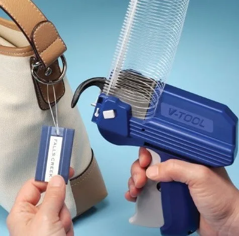 V-tool Loop Gun - Efficient Tagging for Garment Shops