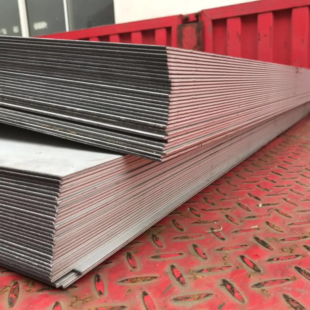 6mm Thick 4x8 Black Carbon Steel Plate Sheet St 37 S235jr S355jr - Buy ...