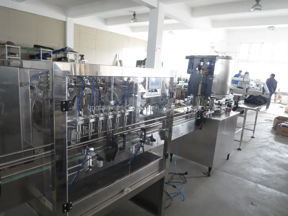 Automatic Tuna Canned Filling And Sealing Machine Fish Filling Sealing ...