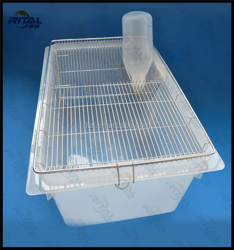2016 Hot Sell Mice Breeding Cage With Stainless Steel Shelf Rack And Pp ...