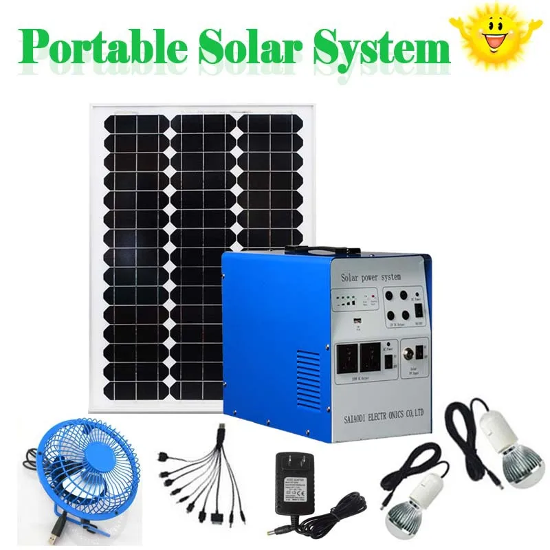 500w Solar System For Led Light With Two Usb 1a 2a - Buy 500w Solar ...