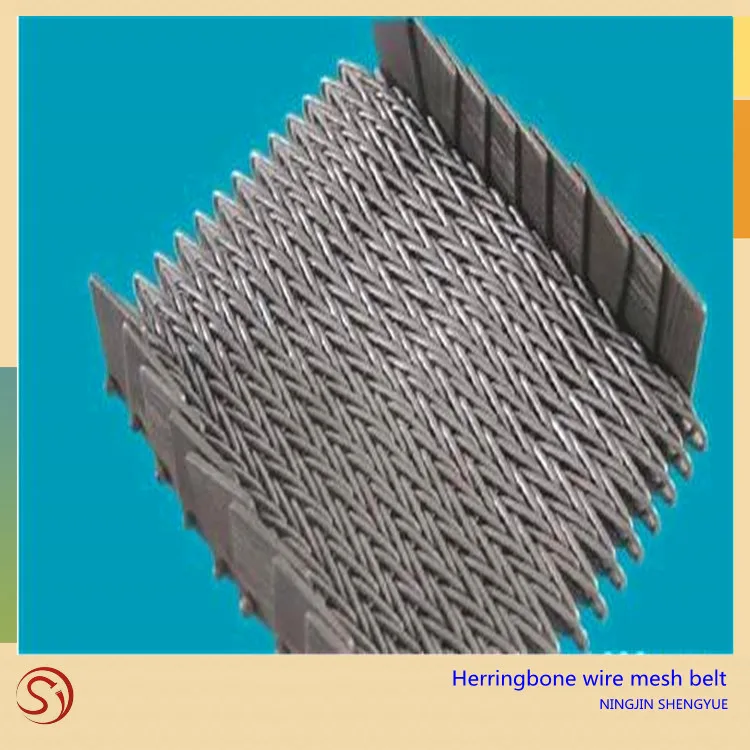Herringbone Chain Mesh /wire Conveyor Belt On Promotion - Buy ...