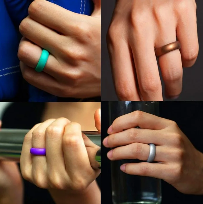 Shop Custom Silicone Wedding Rings - Perfect for Anniversaries