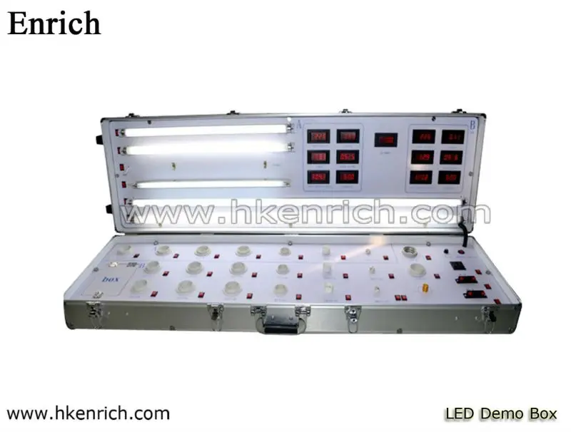 Professional Led Light Bulb Display Demo Case,Led Demo Case Led Demo ...