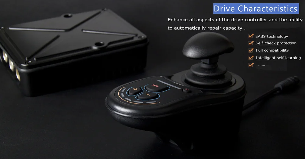 Lightweight Joystick Controller for Electric Wheelchairs - Programmable ...