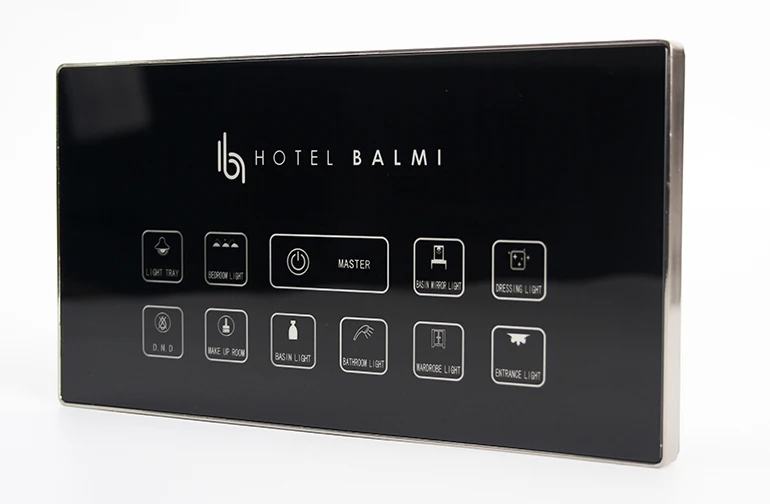 Customized RS485 Communication Hotel Bedside Touch Panel