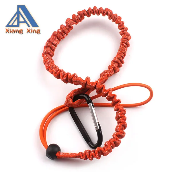 Single Carabiner And Adjustable Loop End Tool Lanyard Nylon Tool ...