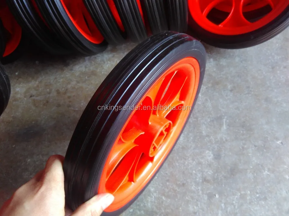 6 Inch Solid Rubber Wheels For Small Cart 160/40-80 - Buy 6 Inch Solid ...