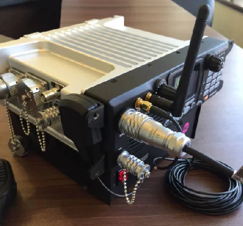 30-88 Mhz LOW UHF/VHF Manpack Mobile Radio with AES-256 Encryption