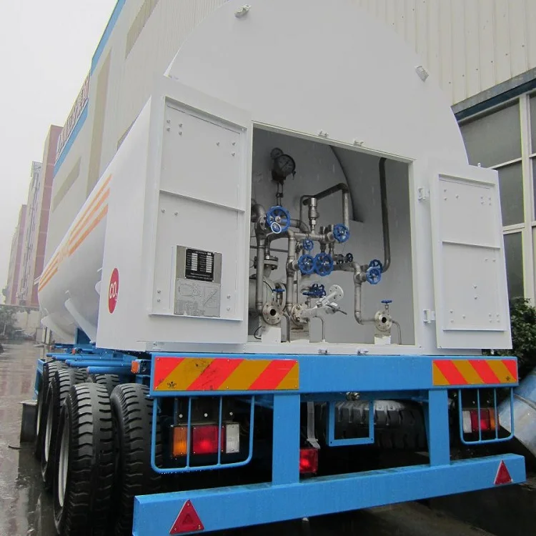 15m3 Cryogenic LNG Tank Trailer - Reliable Storage Solution