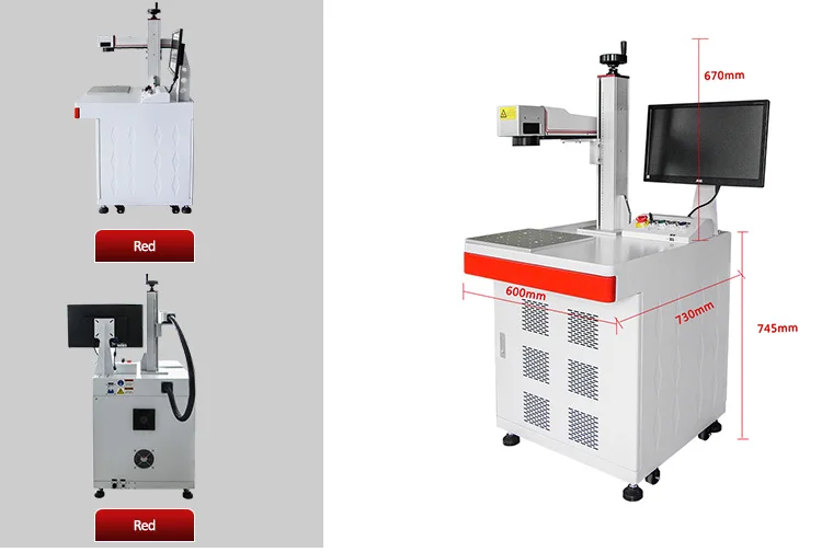 Animal Cattle Ear Tag Printer - 20w Laser Fiber Marking Machine