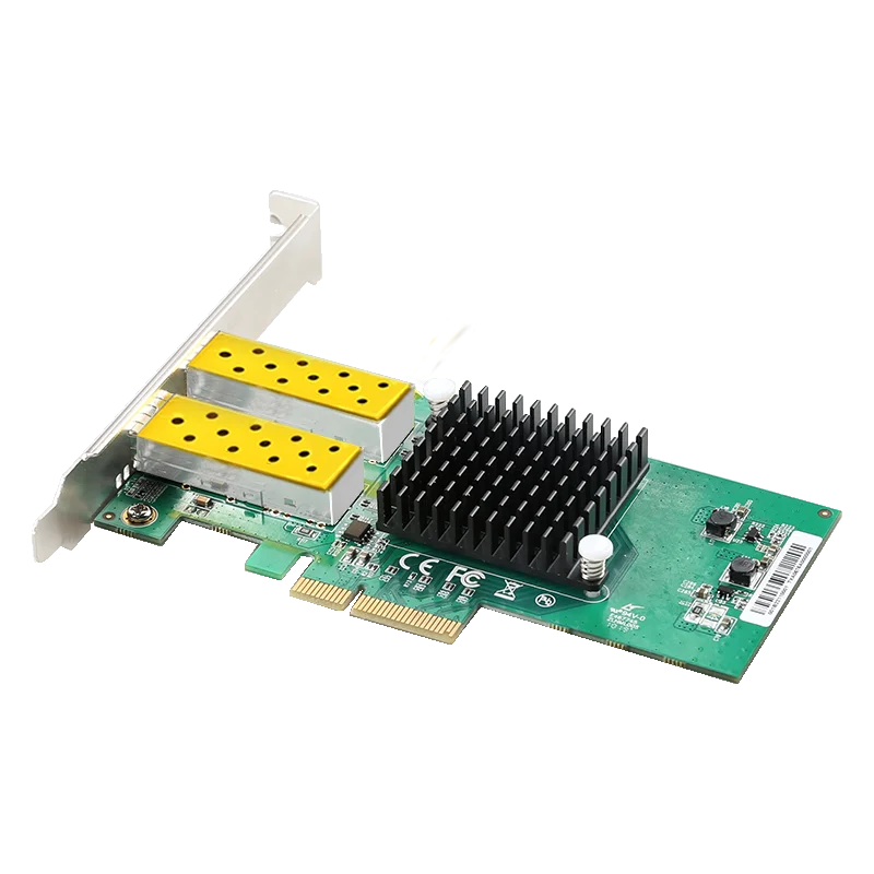 Intel82576 Dual SFP LAN Card - 1G Fiber Optic Network Interface