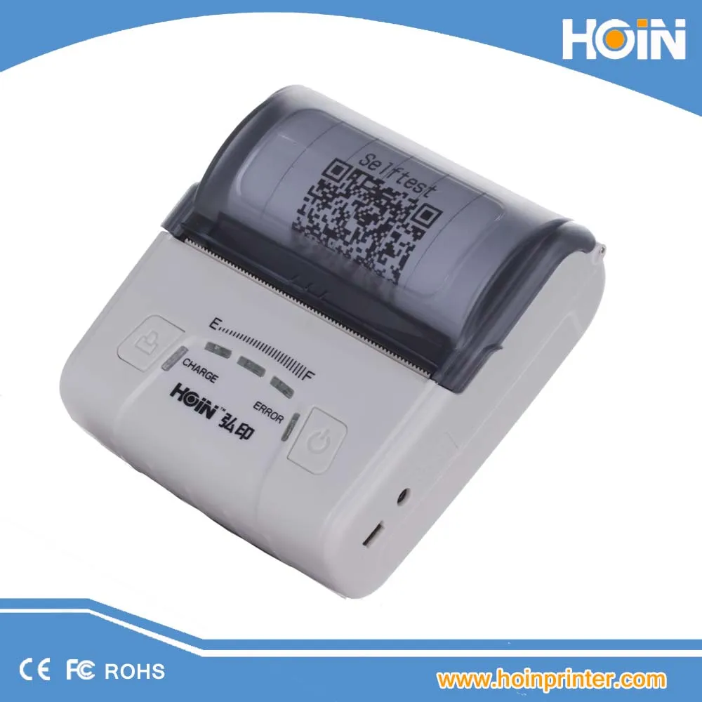 80mm Handheld Mini Receipt Printer Bt Usb Hoin New Model Hop-e300 - Buy ...