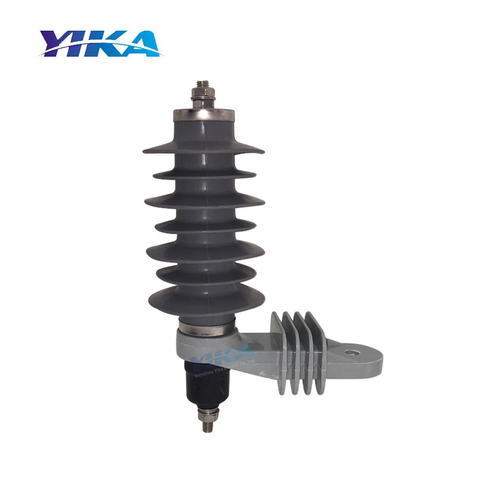 Pararrayos de sobrecarga de energía Wenzhou Yika Precio 15 KV 15KV 12KV ...