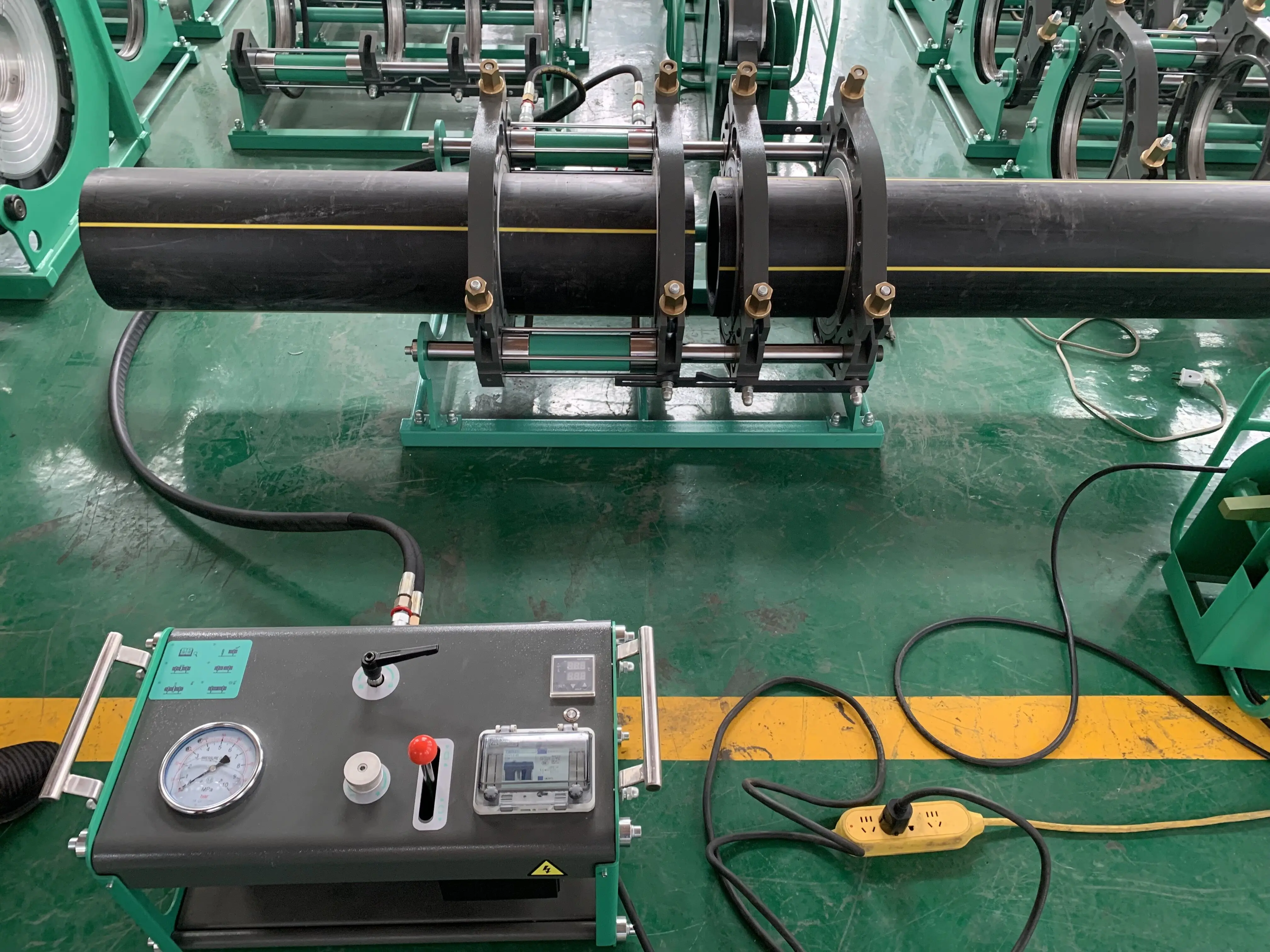 Hydraulic Butt Fusion Machine Weld Plastic Pipe And Fittings Elbow,Tees ...