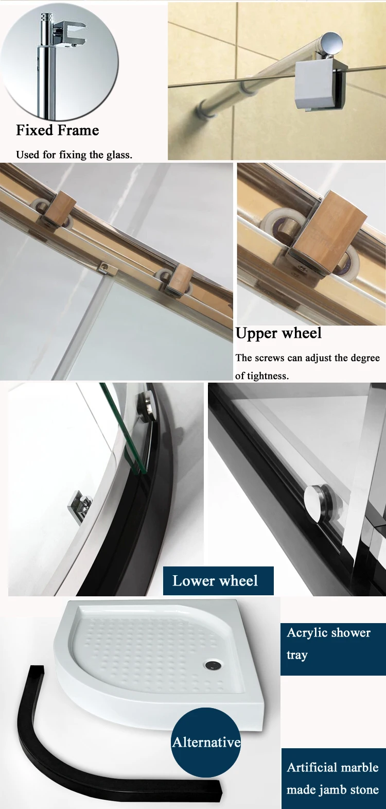 90x90 Shower Cabin - Stylish & Space-Efficient Solution