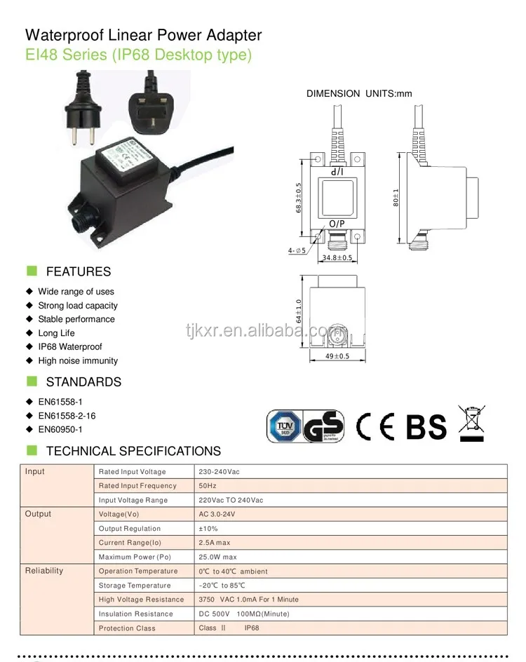IP68 Waterproof 220V 12V Pool Light Transformer - CAREL TECH