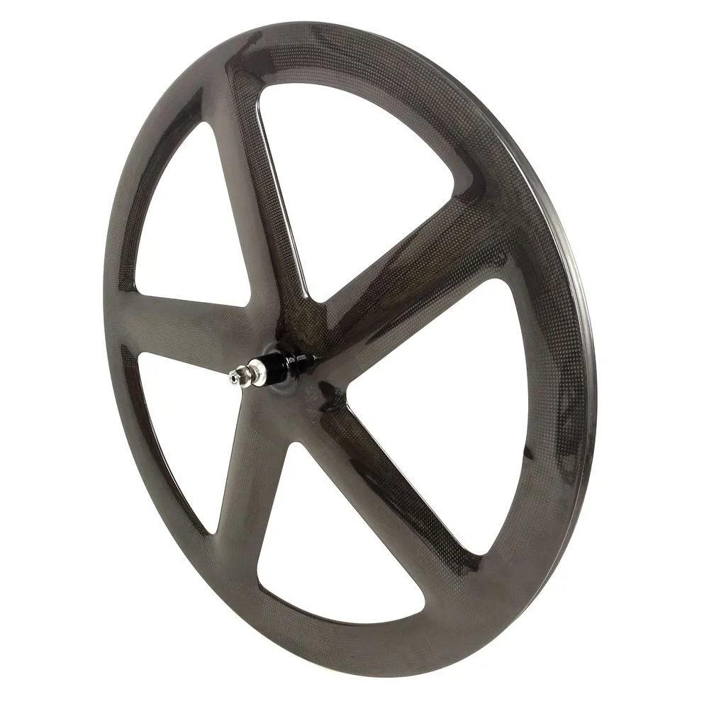 700C Carbon 5-Spoke Bicycle Wheelset for Road Cycling