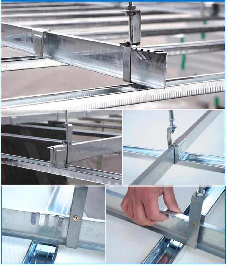 Metal Furring Channels And Main Channel For Metal Frame Ceilings - Buy ...