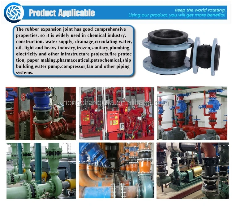 Dn150*dn100 Flexible Rubber Bellow Coupling Pump Reducer Rubber Joint ...