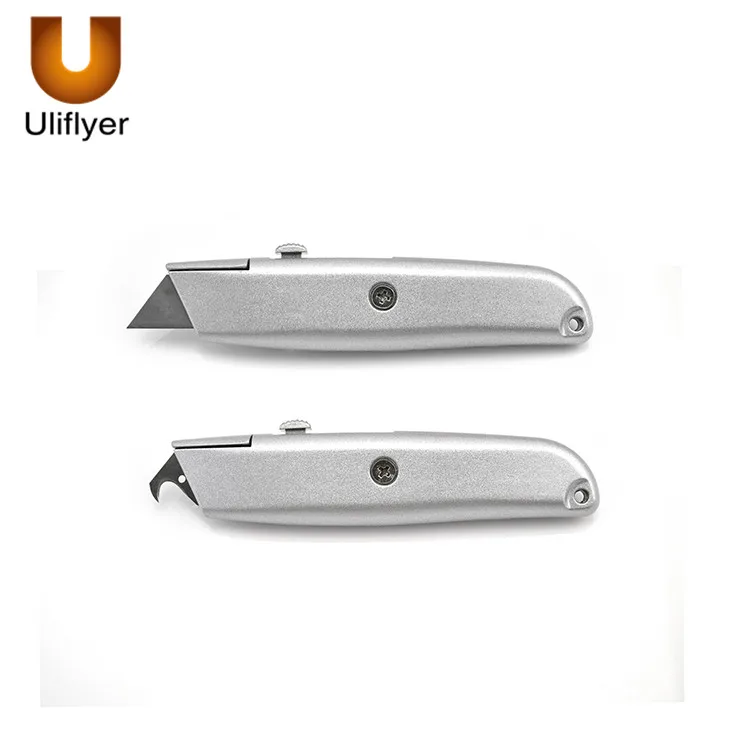 Utility Cutter Hook Blade Knife - Quick-Change & Durable