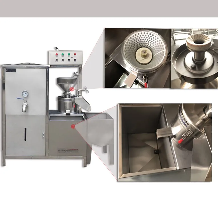 Commercial Soya Bean Milk Tofu Making Machine/soybean Grinding ...