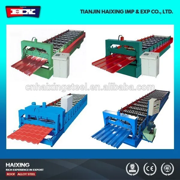 Corrugated Iron Roof Sheet Making Machine - High Capacity